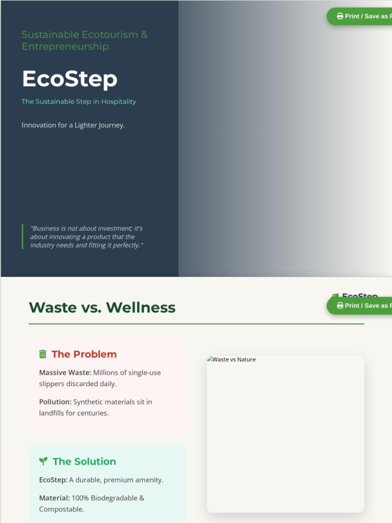 EcoStep Final Presentation (1) | PDF