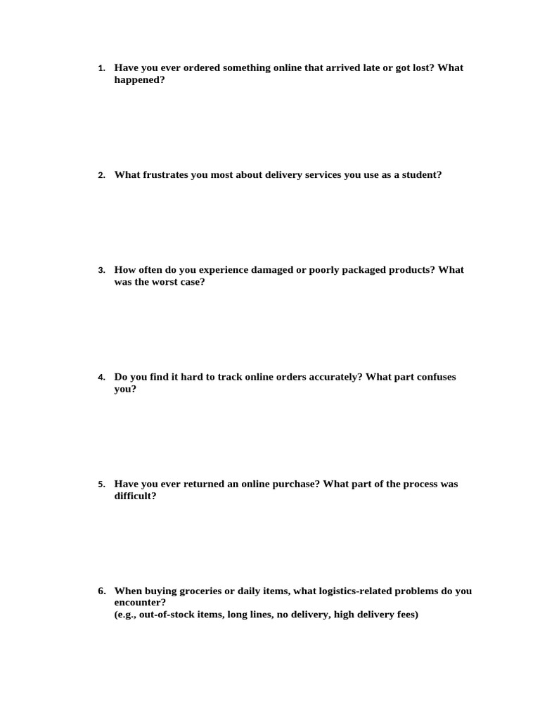 Interview Question | PDF