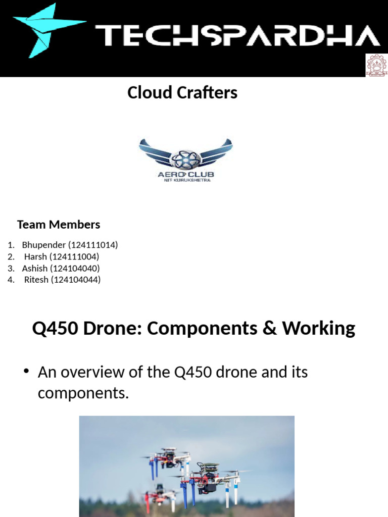 Q450 Drone: Components and Applications | PDF