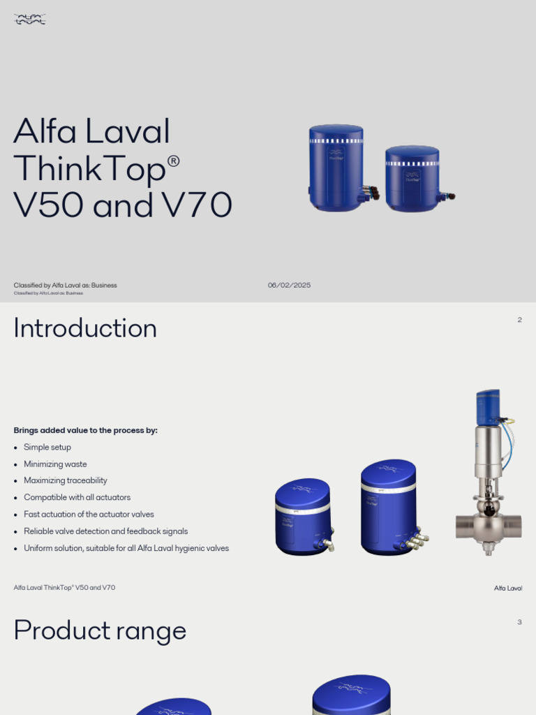 ThinkTop V50 V70_Product Presentation_EN | PDF | Valve