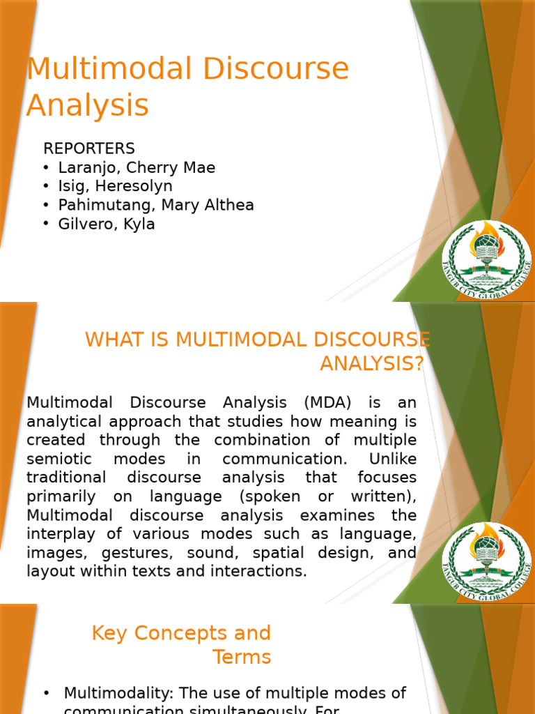 Understanding Multimodal Discourse Analysis | PDF | Communication ...