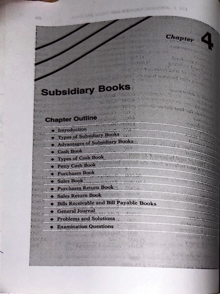 Subsidary Books PDF | PDF