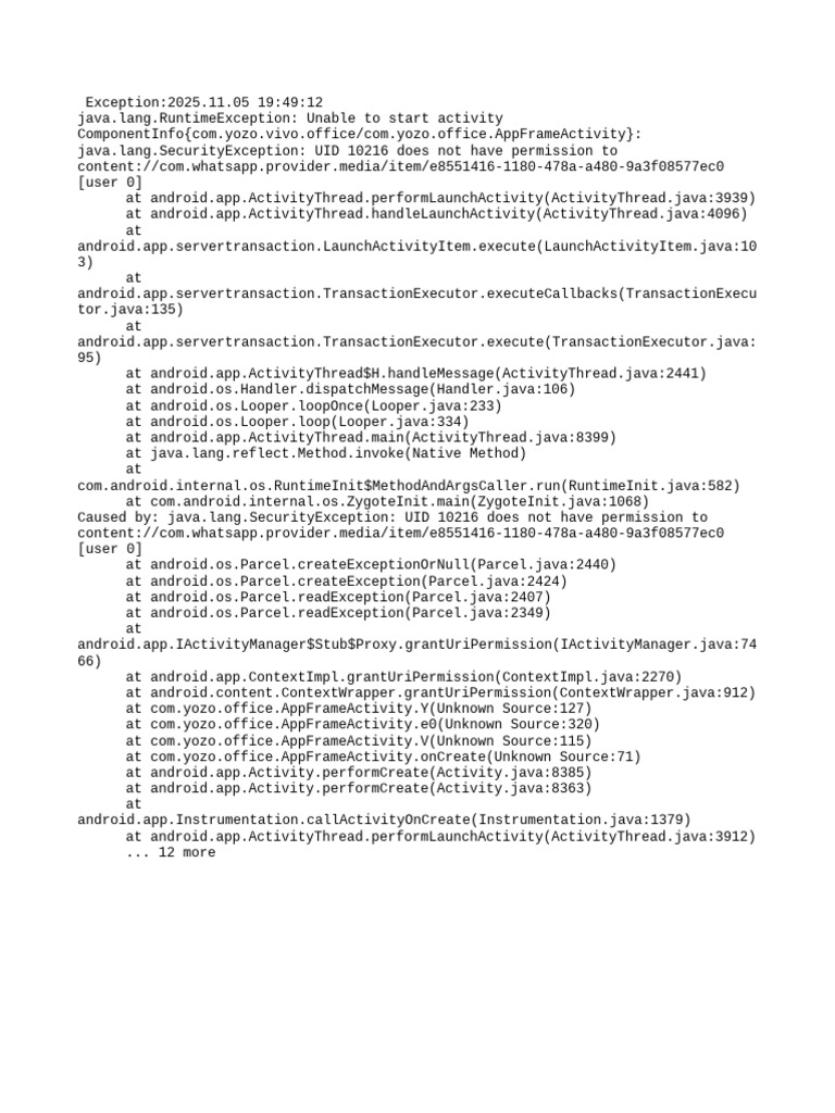 Yozo Log | PDF | Operating System Families | Mobile Phones