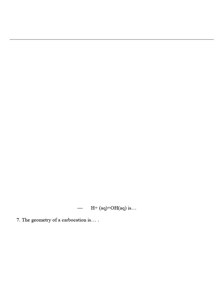 Ts Xi Quetion Paper | PDF | Gases | Chemical Reactions