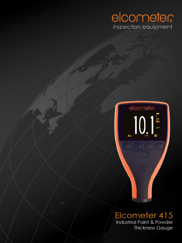 Elcometer 415 Coating Thickness Gauge | PDF | I Phone | I Pad