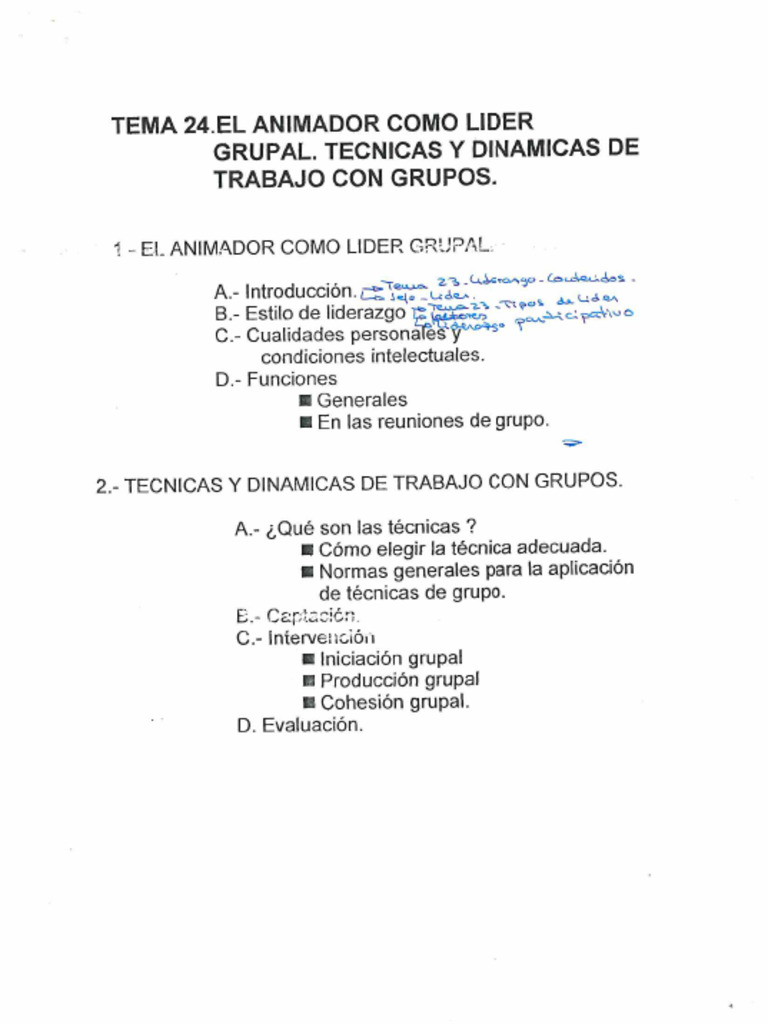 24 El Animador Como Lider | PDF