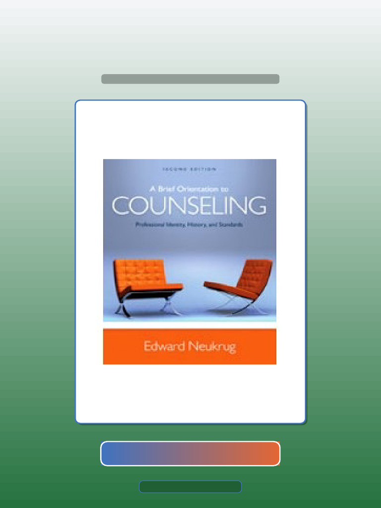 A Brief Orientation To Counseling Professional Identity History and ...