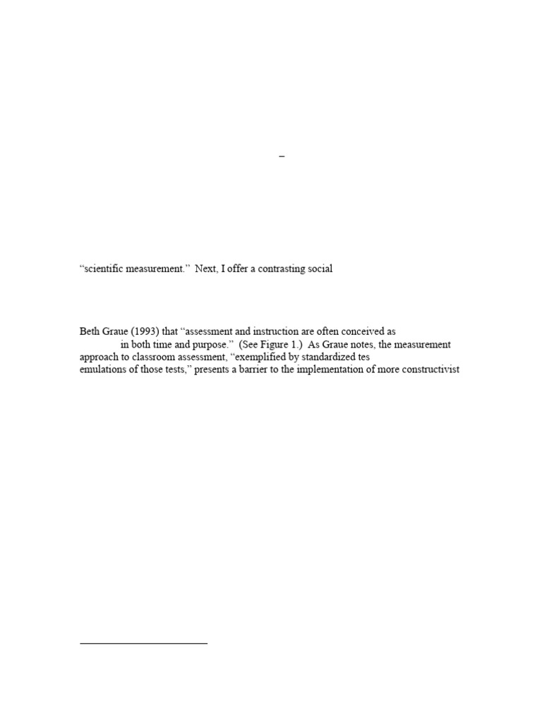 Transforming Classroom Assessment Practices | PDF | Educational ...