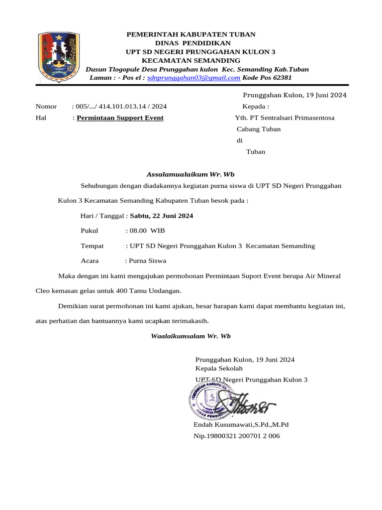UNDANGAN KOMITE (1) (2) | PDF