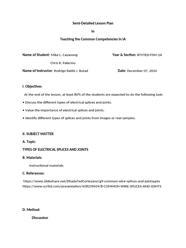 IA-LP Cayanong and Palermo | PDF | Teachers | Learning