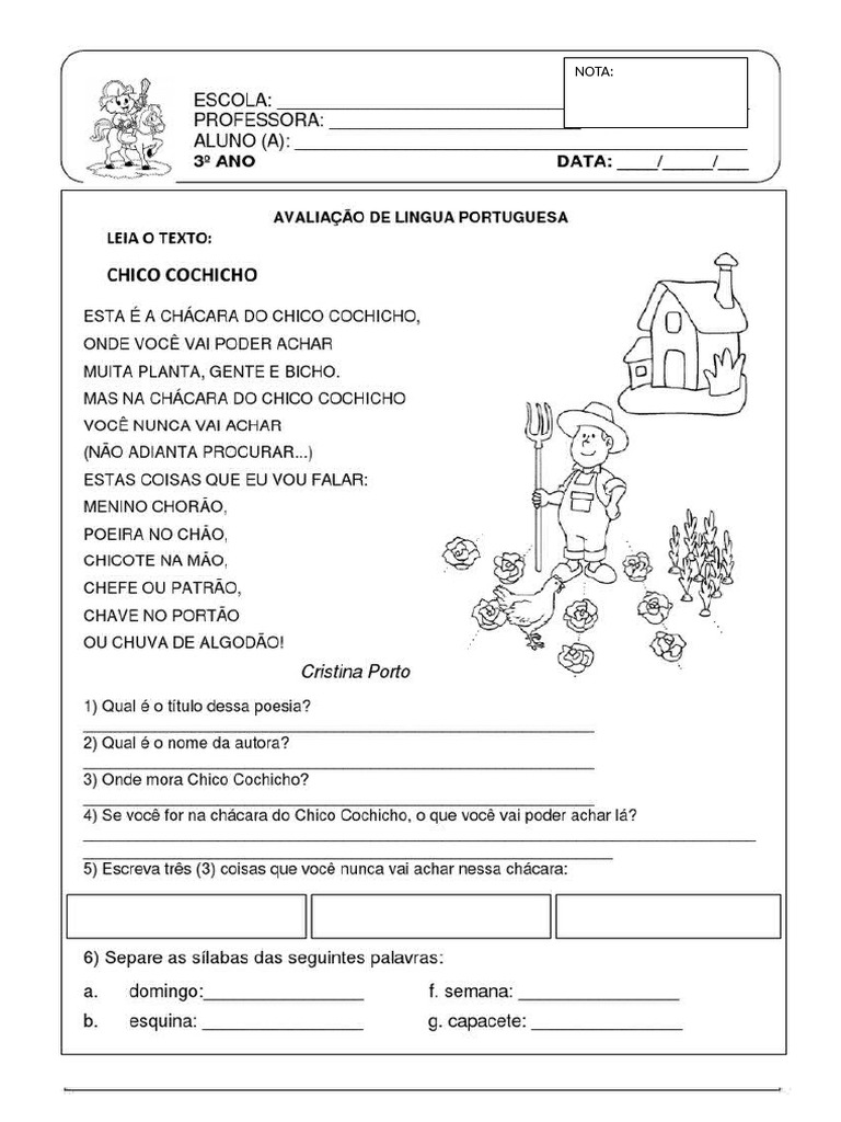 Chico Cochicho | PDF