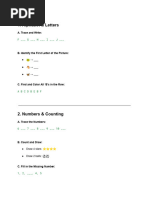 Free Playgroup Worksheets PDF | PDF