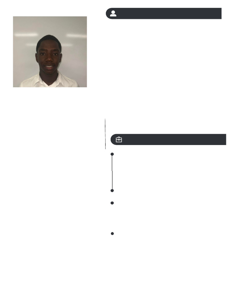 Anios Jean - Resume | PDF