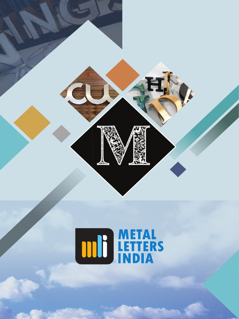 Custom Metal Channel Letters & Signs | PDF | Mirror | Metals