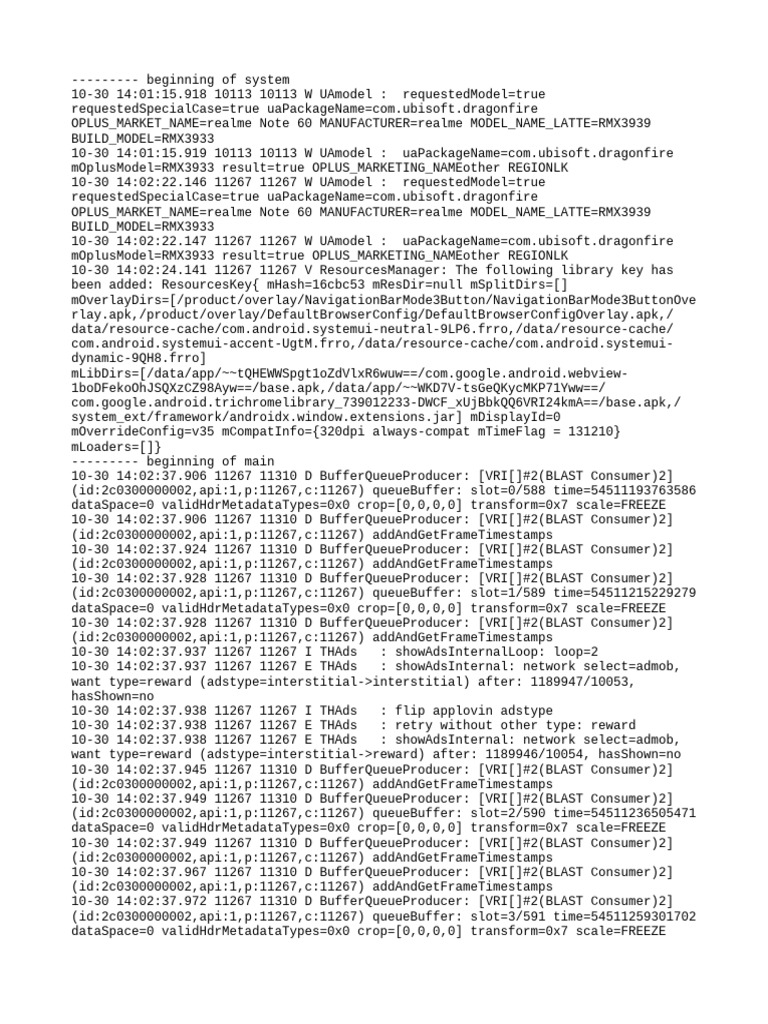 Mod Menu Log - Com - Ubisoft.dragonfire | PDF | Embedded Linux ...