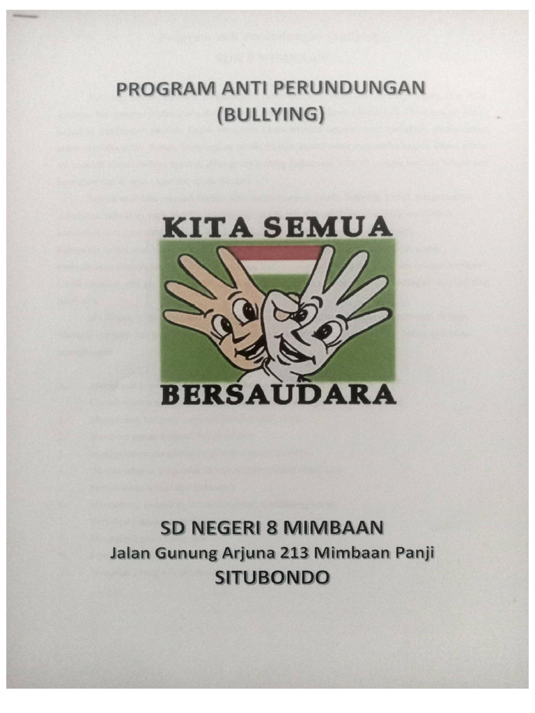 Program Anti Perundungan | PDF