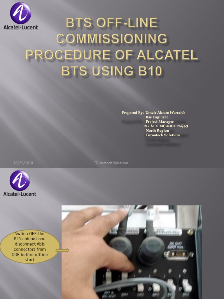 Alcatel BTS Presentation Using B10 | PDF | Electronic Engineering | Electronics