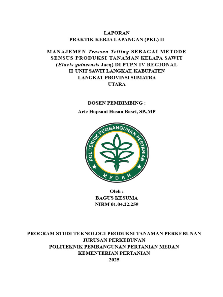 LAPORAN_PKL2_BAGUS | PDF