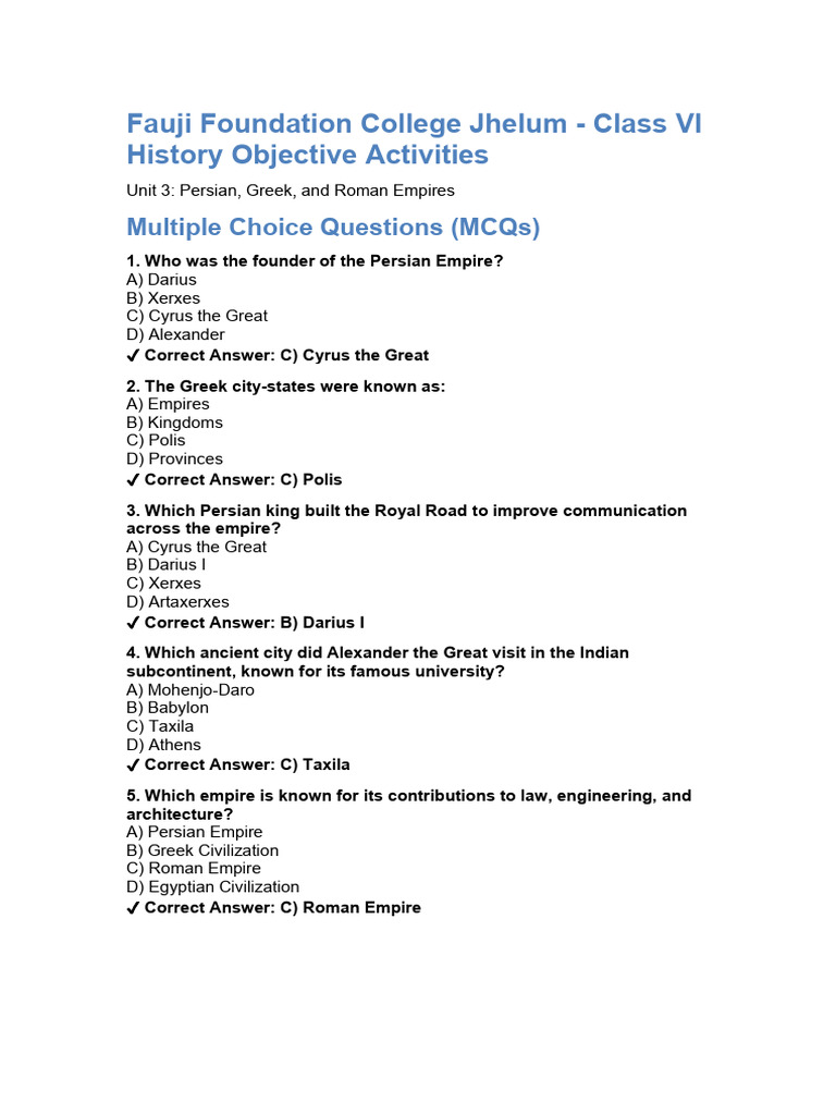 Persian Greek Roman Empires | PDF | Achaemenid Empire | Cyrus The Great
