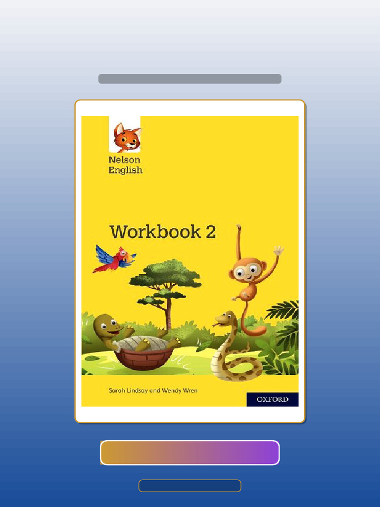 Bundle of Nelson English Year 2primary 3 Workbook 2 Sarah Wren | PDF ...