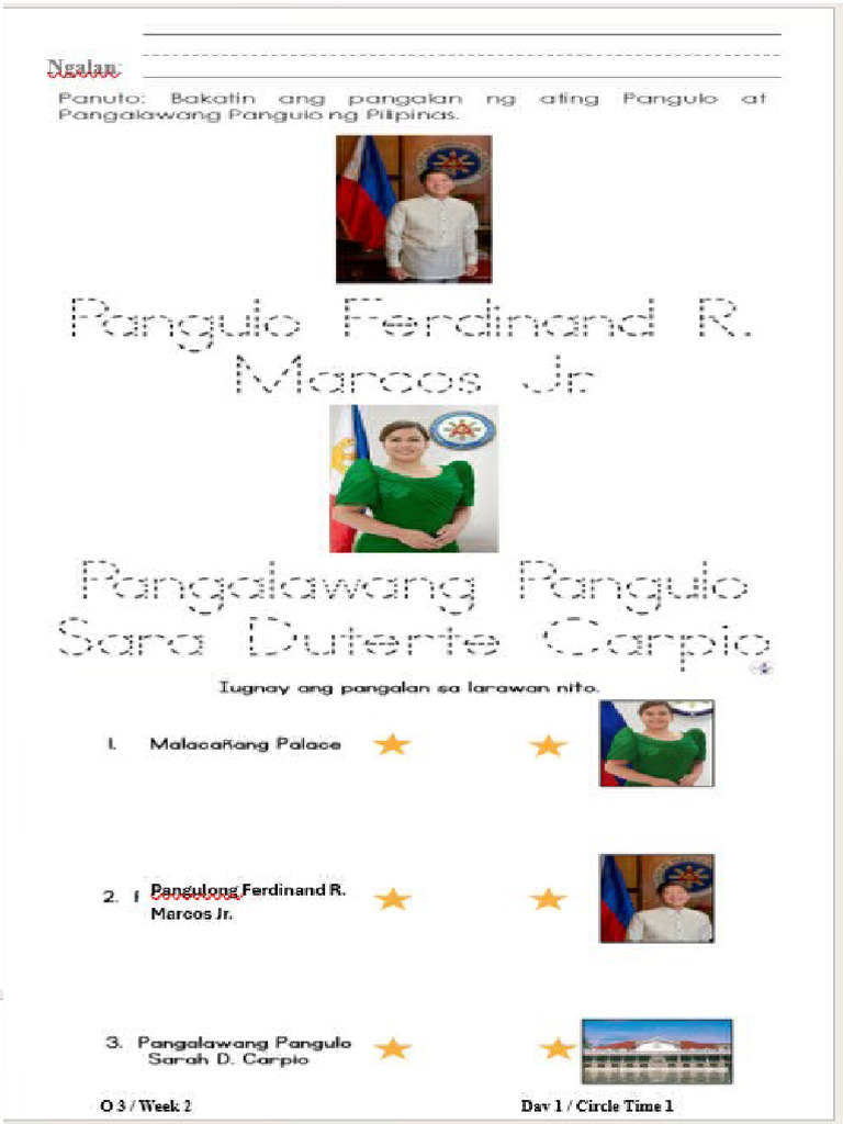 Q3 Week 2 Worksheets | PDF