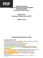 IPE: Meaning and Theoretical Perspectives | PDF | Finance & Money ...