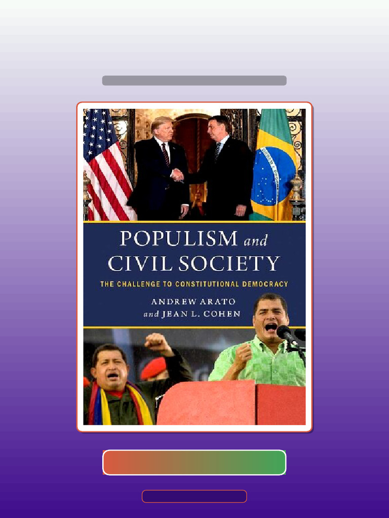 Bundle of Populism and Civil Society The Challenge To Constitutional ...