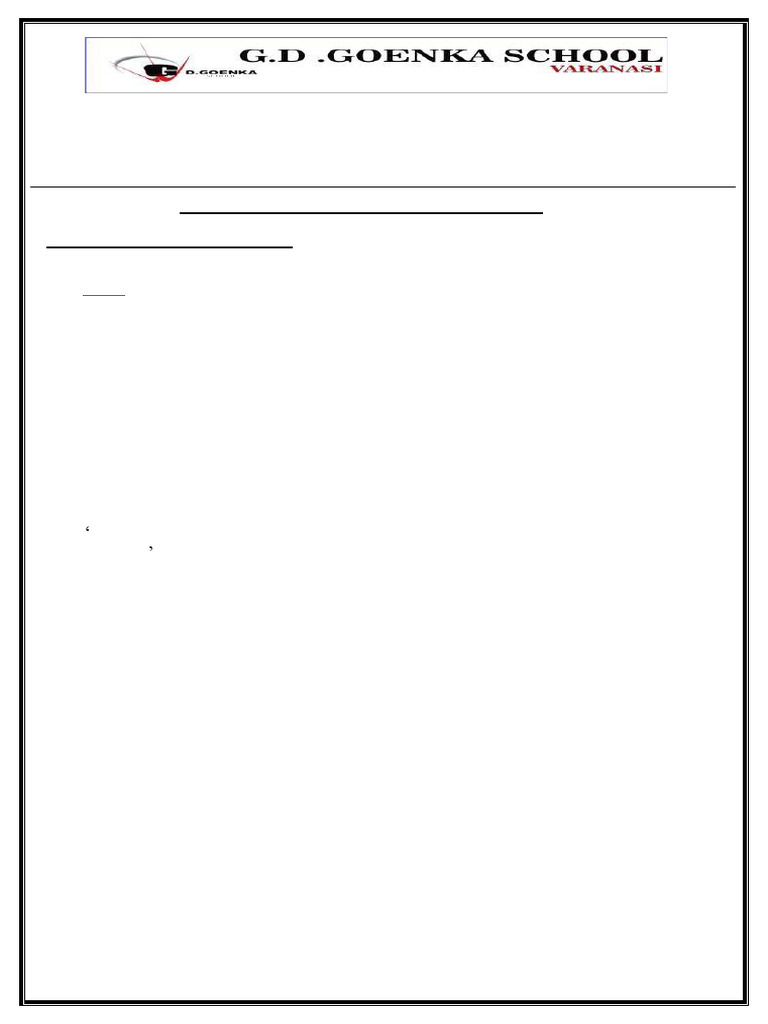 Class IX Worksheet 1, Poverty As A Challenge | PDF