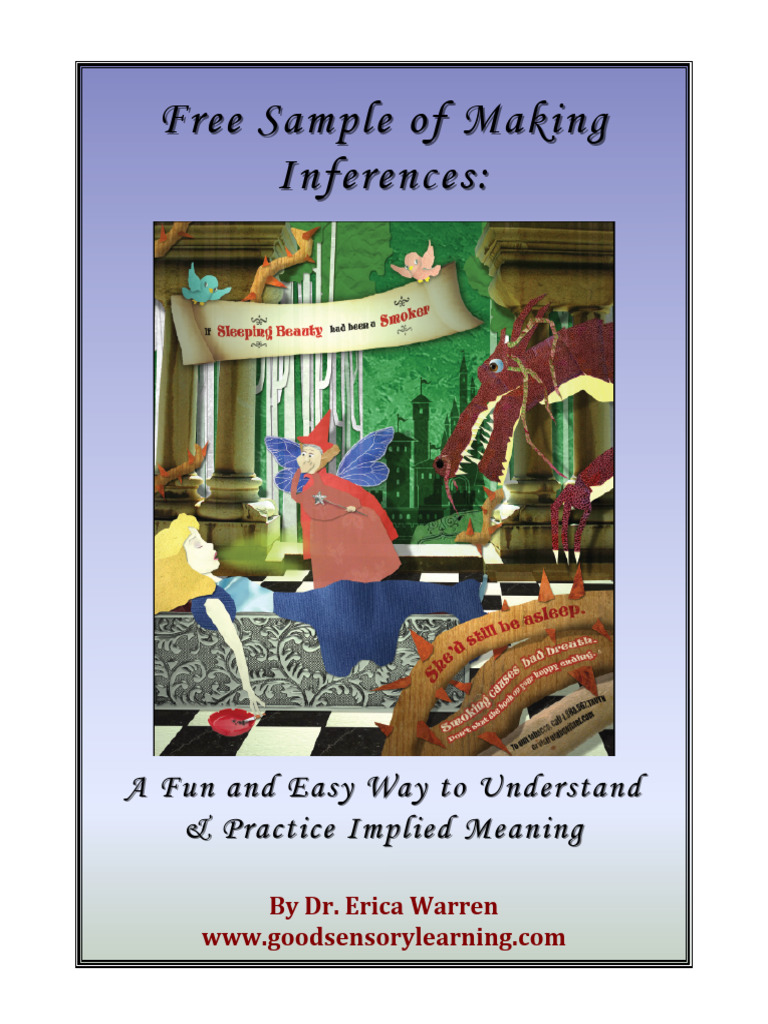 Free Sample of Making Free Sample of Making Inferences: Inferences ...