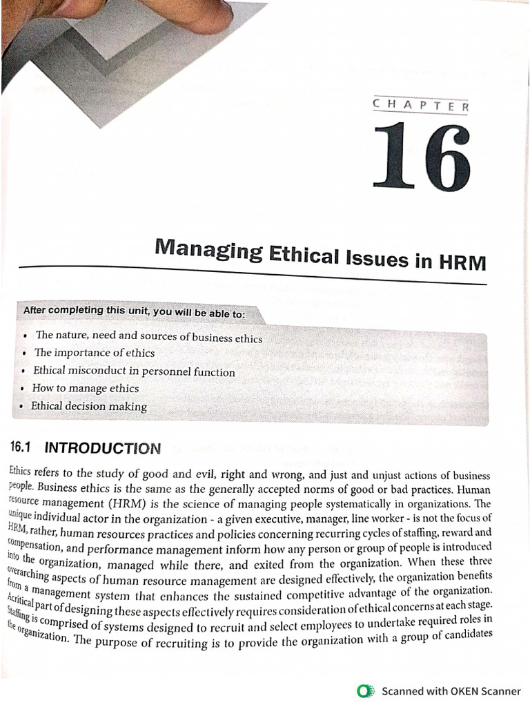 CHP 16 HRM | PDF