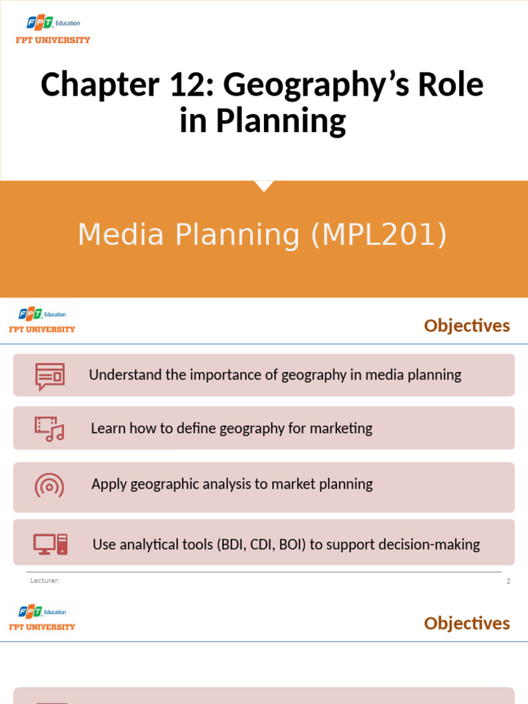 Geography in Media Planning Strategies | PDF | Marketing | Geography