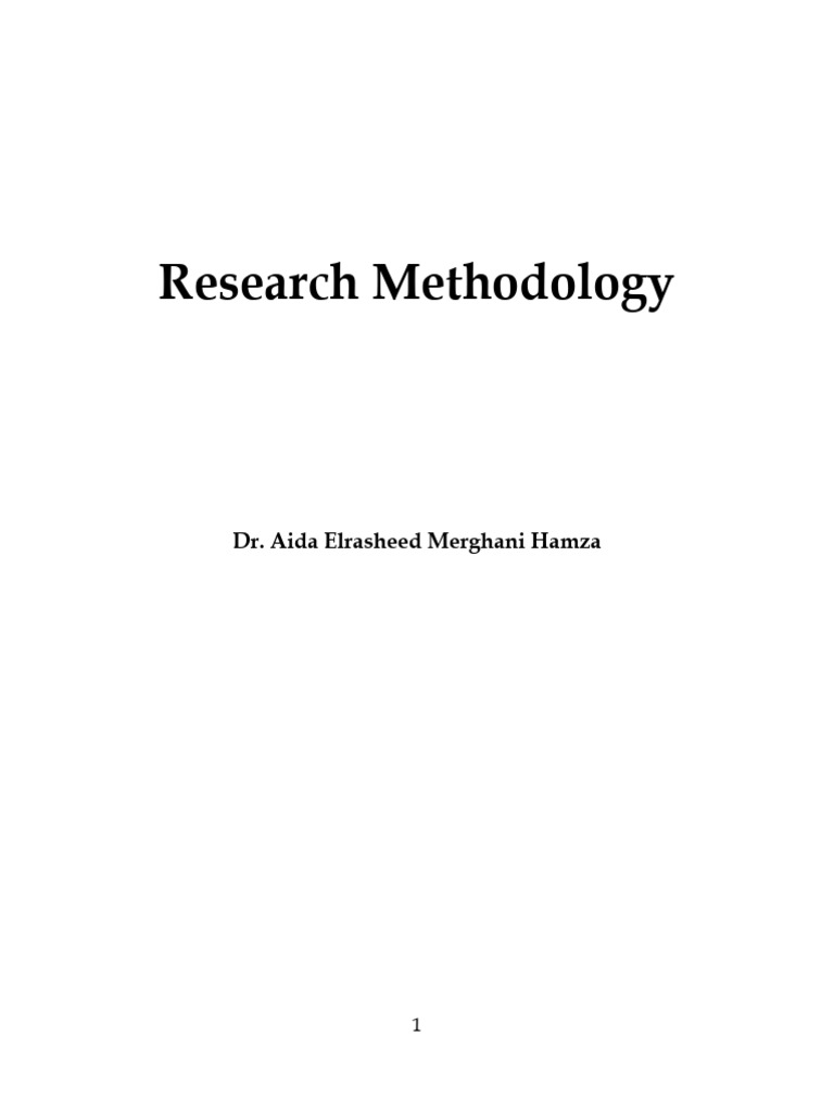 Research Methodology Overview Guide | PDF | Methodology | Survey ...