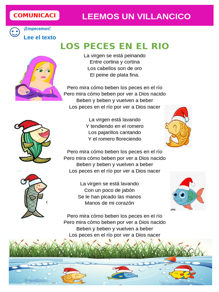 Villancico "Los Peces en el Río" | PDF