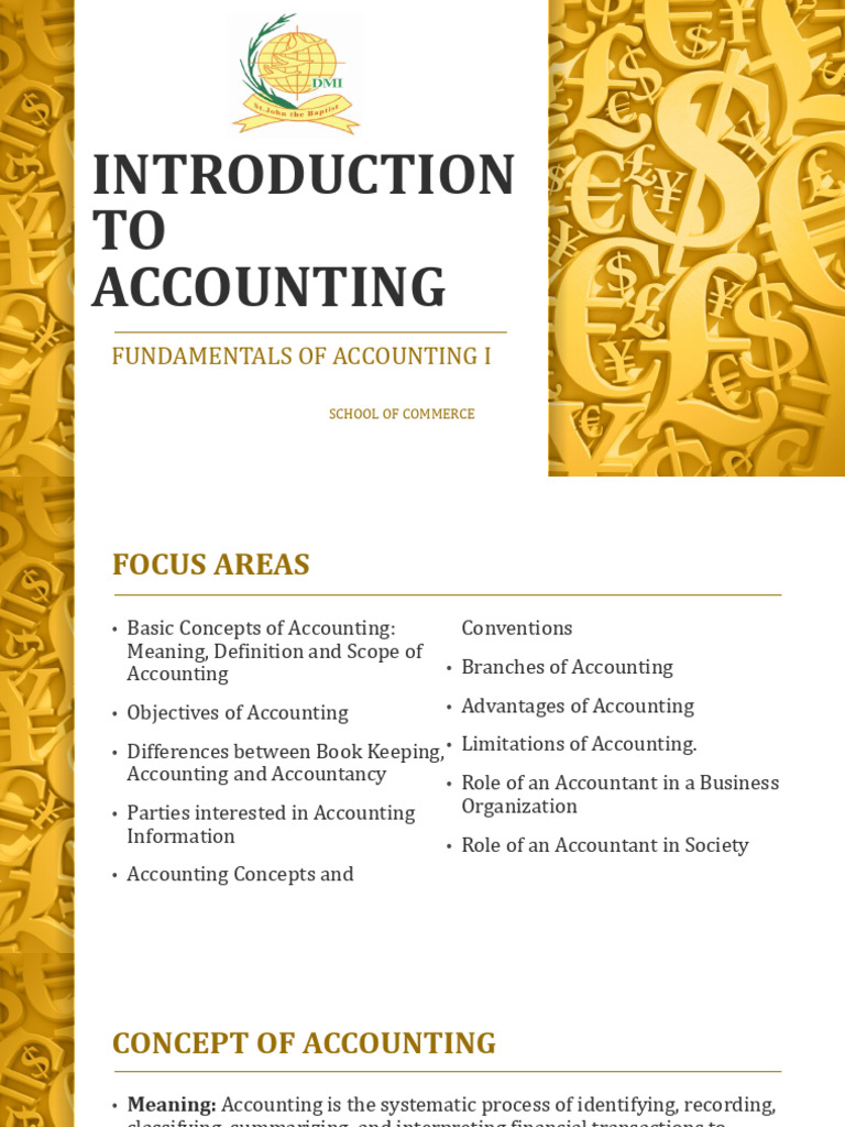 Accounting Fundamentals Overview | PDF | Accounting | Audit