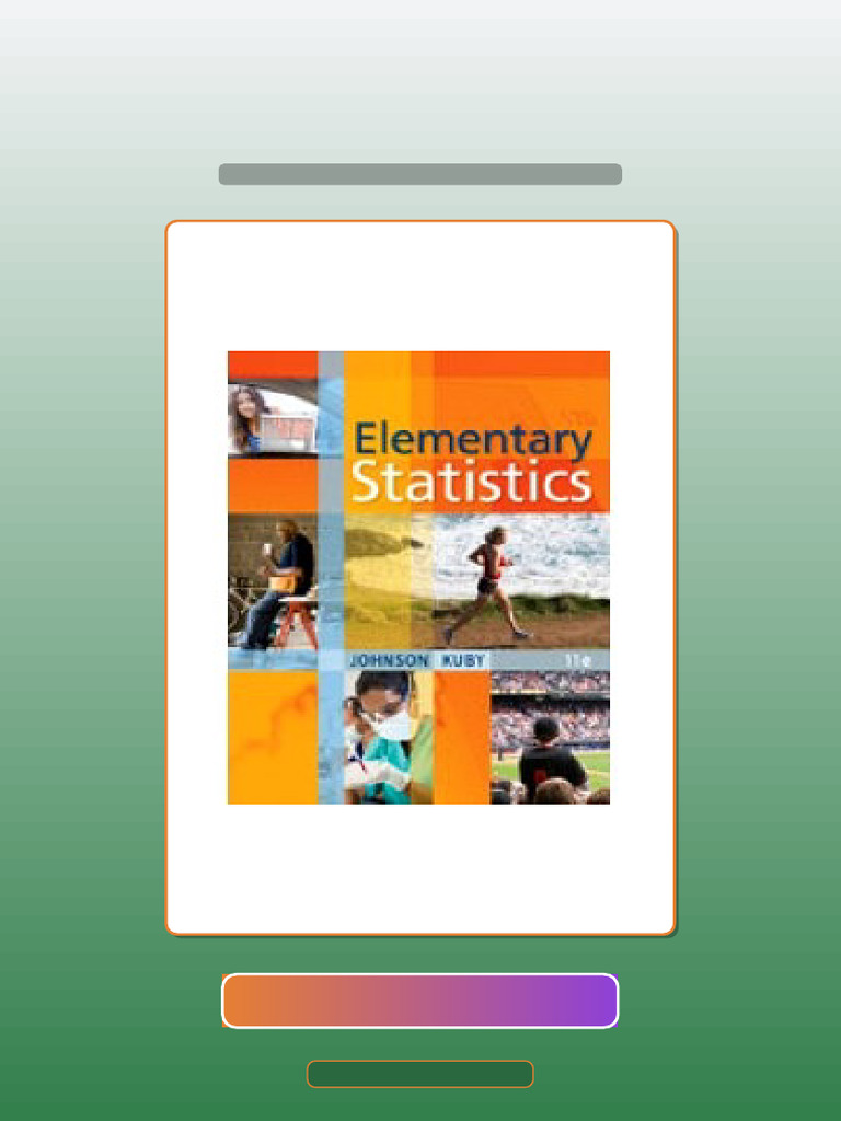 Test Bank For Elementary Statistics 11th Edition | PDF | Statistics