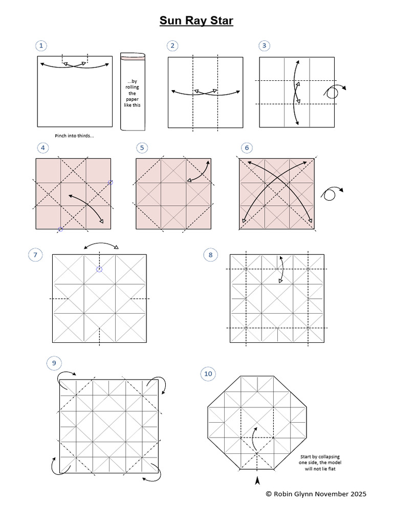 12 Pointed Sun Ray Star | PDF