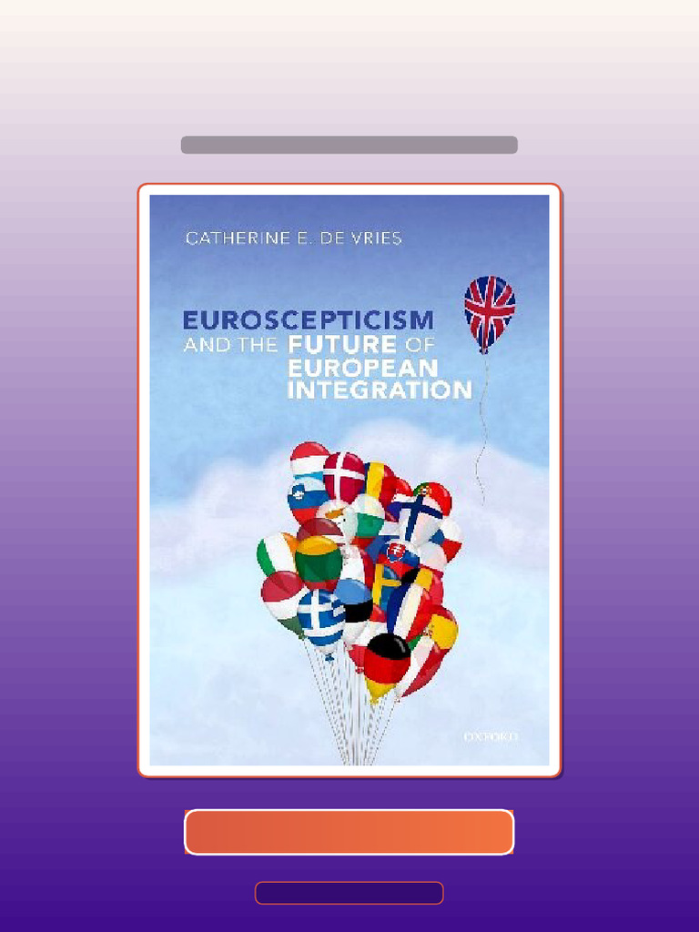 Test Bank of Euroscepticism and The Future of European Integration ...
