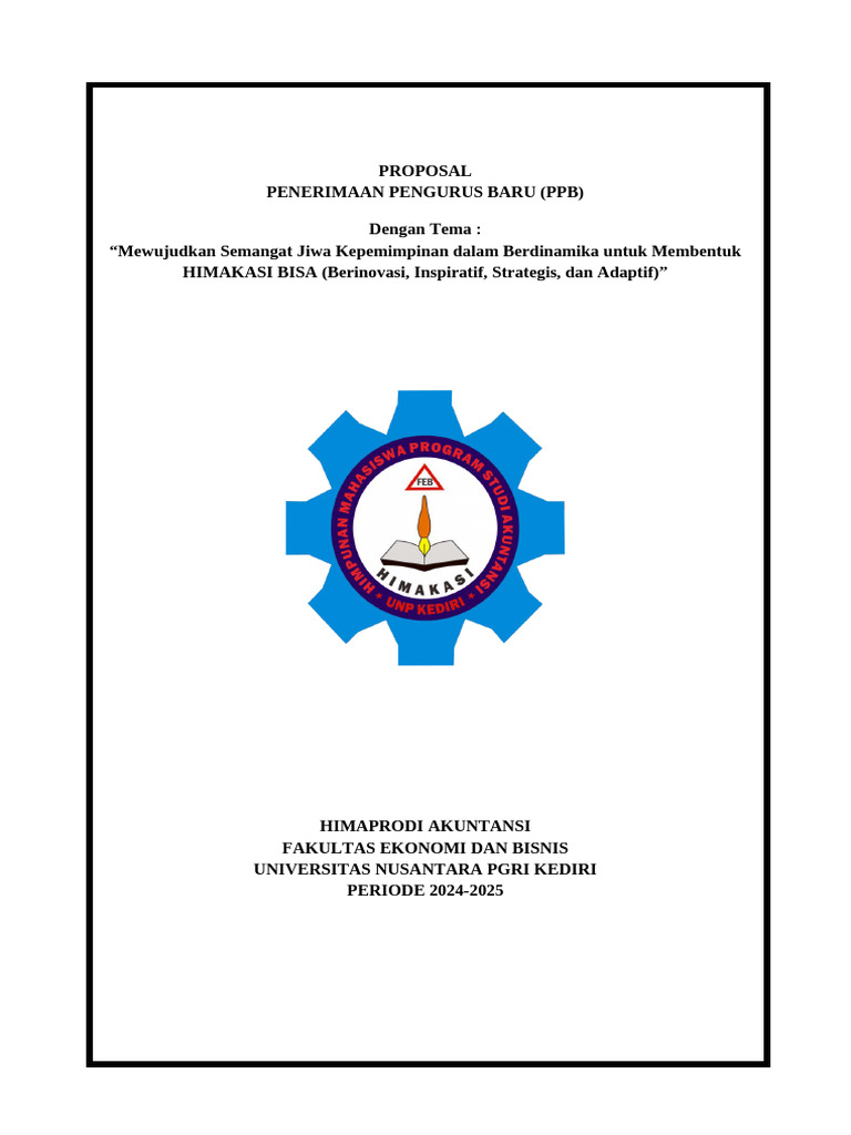 Proposal Ppb Himakasi 2024. | PDF