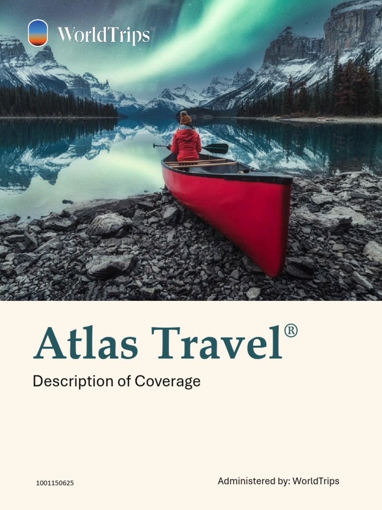 Atlas Travel Insurance Coverage Guide | PDF | Arbitration | Insurance