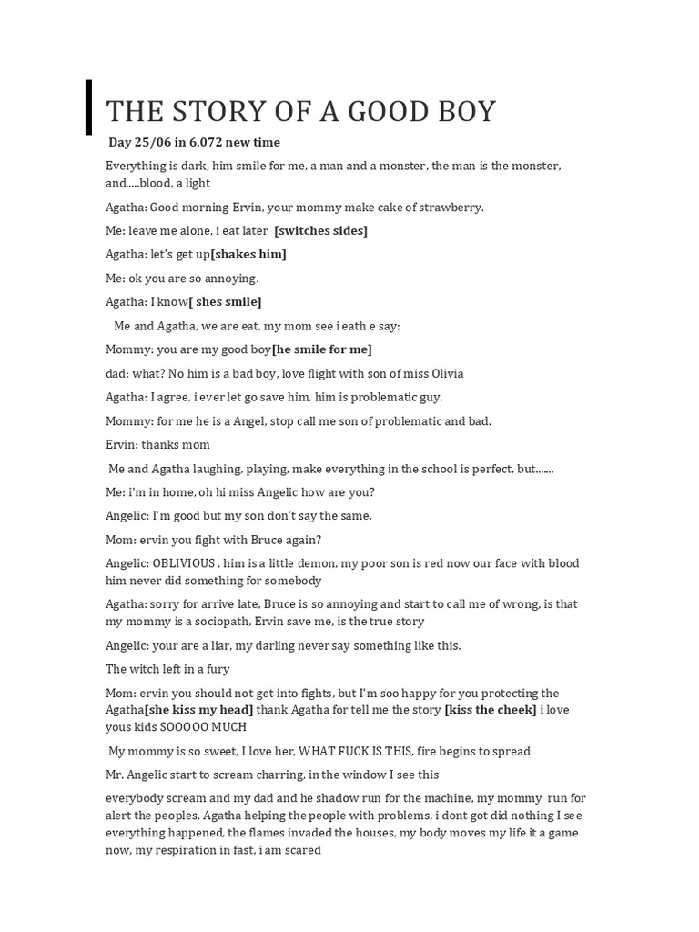 Ervin Back Story | PDF