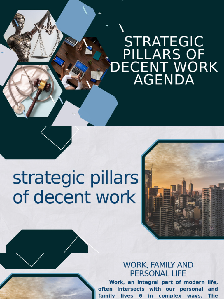 Decent Work Agenda: Key Strategic Pillars | PDF | International Labour ...
