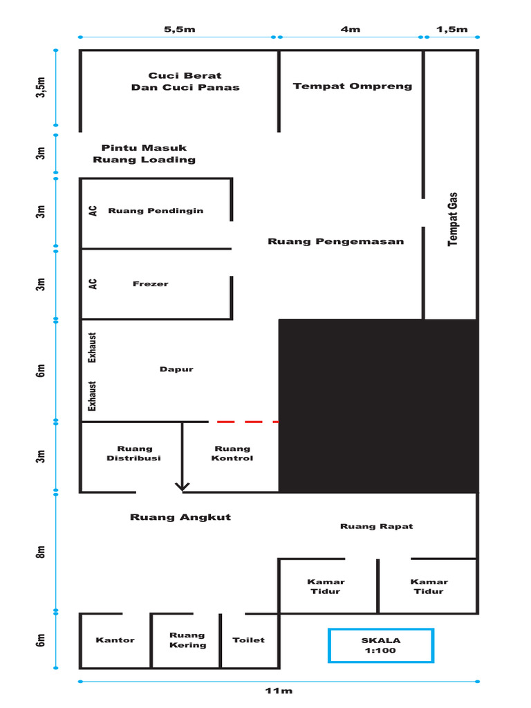 Desain Ruang Fasilitas Operasional | PDF