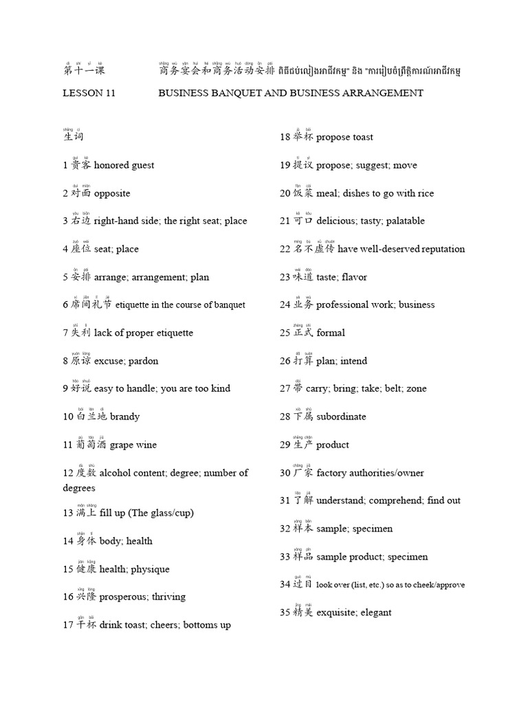 Business Banquet Planning Guide | PDF