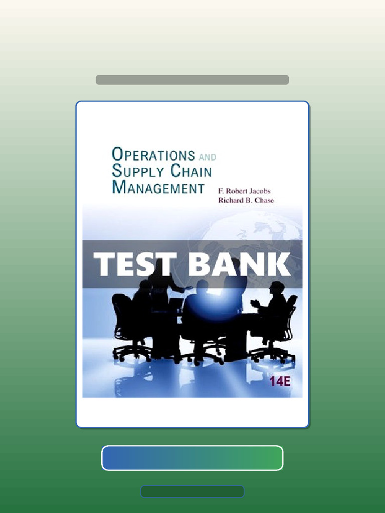 Operations Management Operations and Supply Chain Management 14th ...