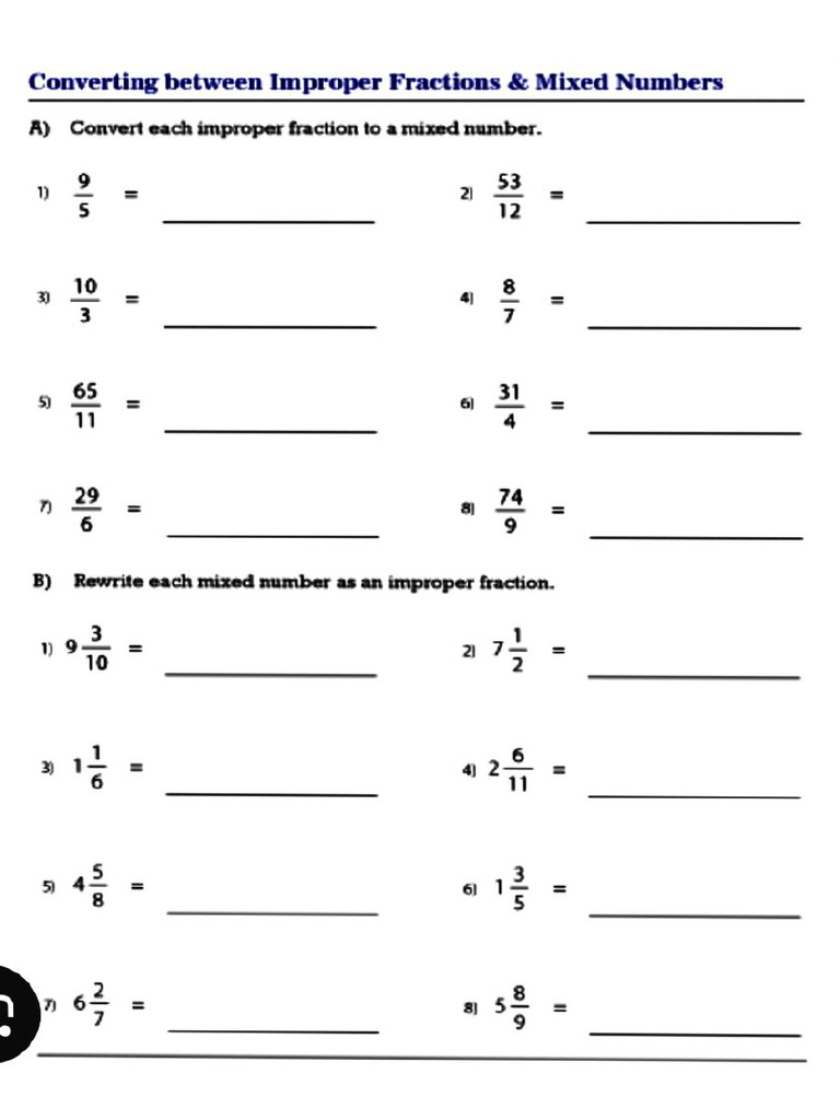 Fractions | PDF
