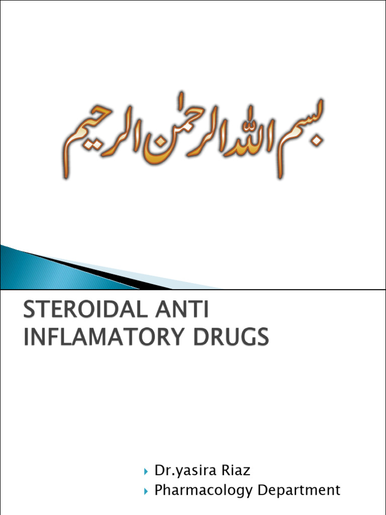 Steroidal Anti Inflammatory Drugs | PDF | Corticosteroid | Adrenal Gland