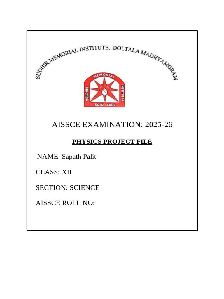 Physics Project | PDF | Magnetic Field | Magnetism