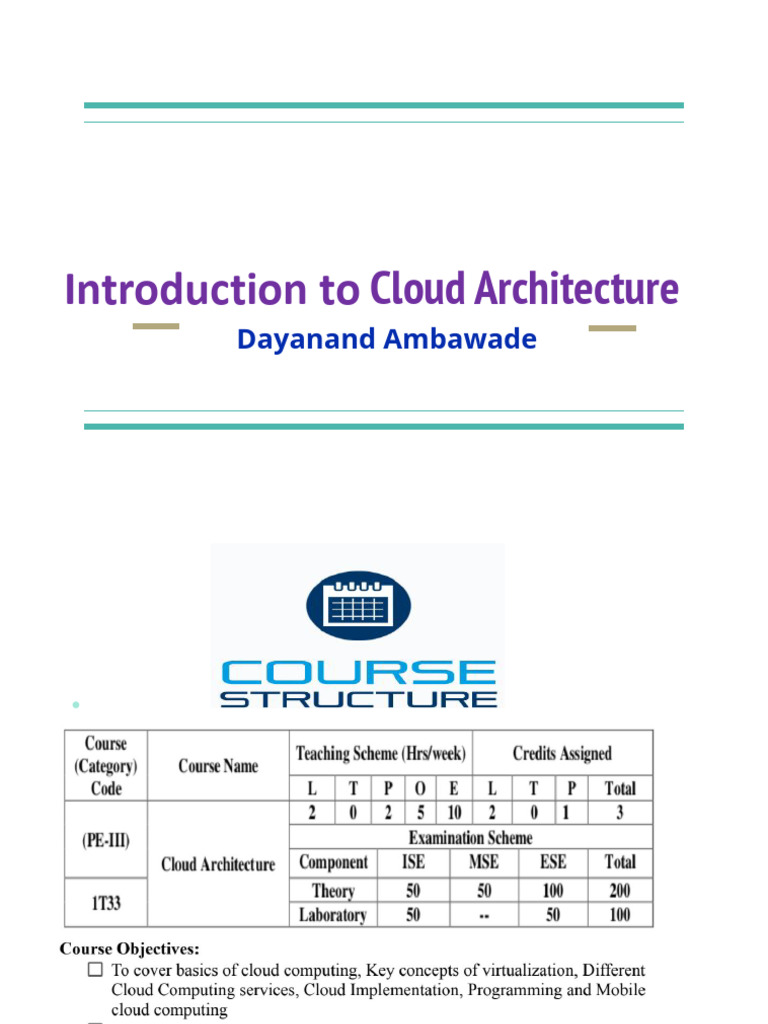 Introduction To Cloud Architecture | PDF | Cloud Computing | Virtualization