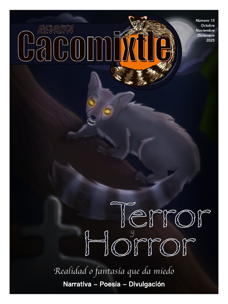 Terror y Misterio en Cacomixtle 15 | PDF | Vida | Extinción