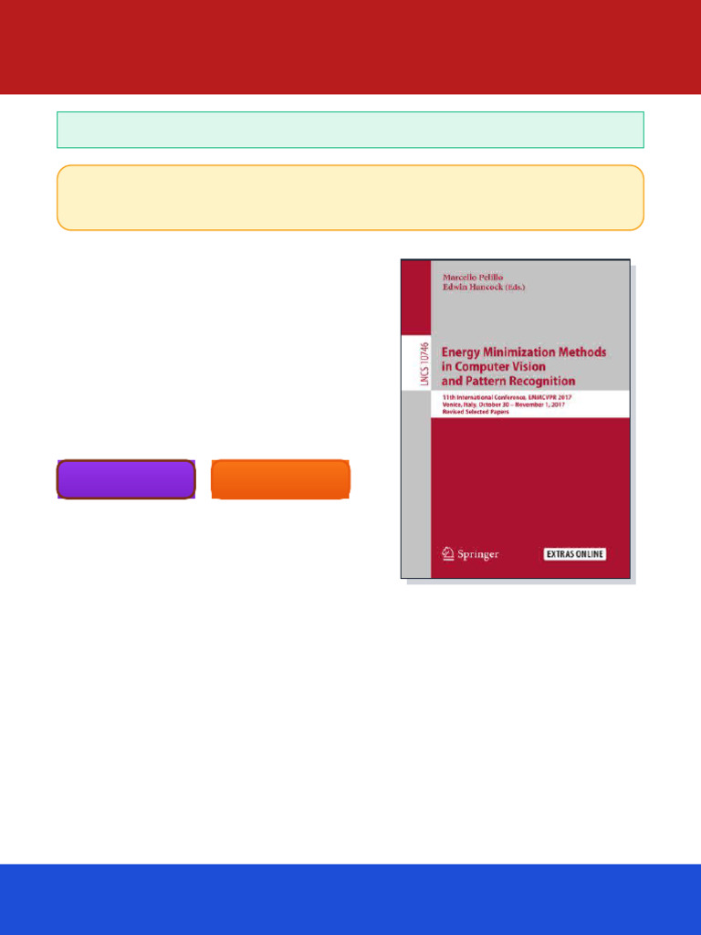 Energy Minimization Methods in Computer Vision and Pattern Recognition ...